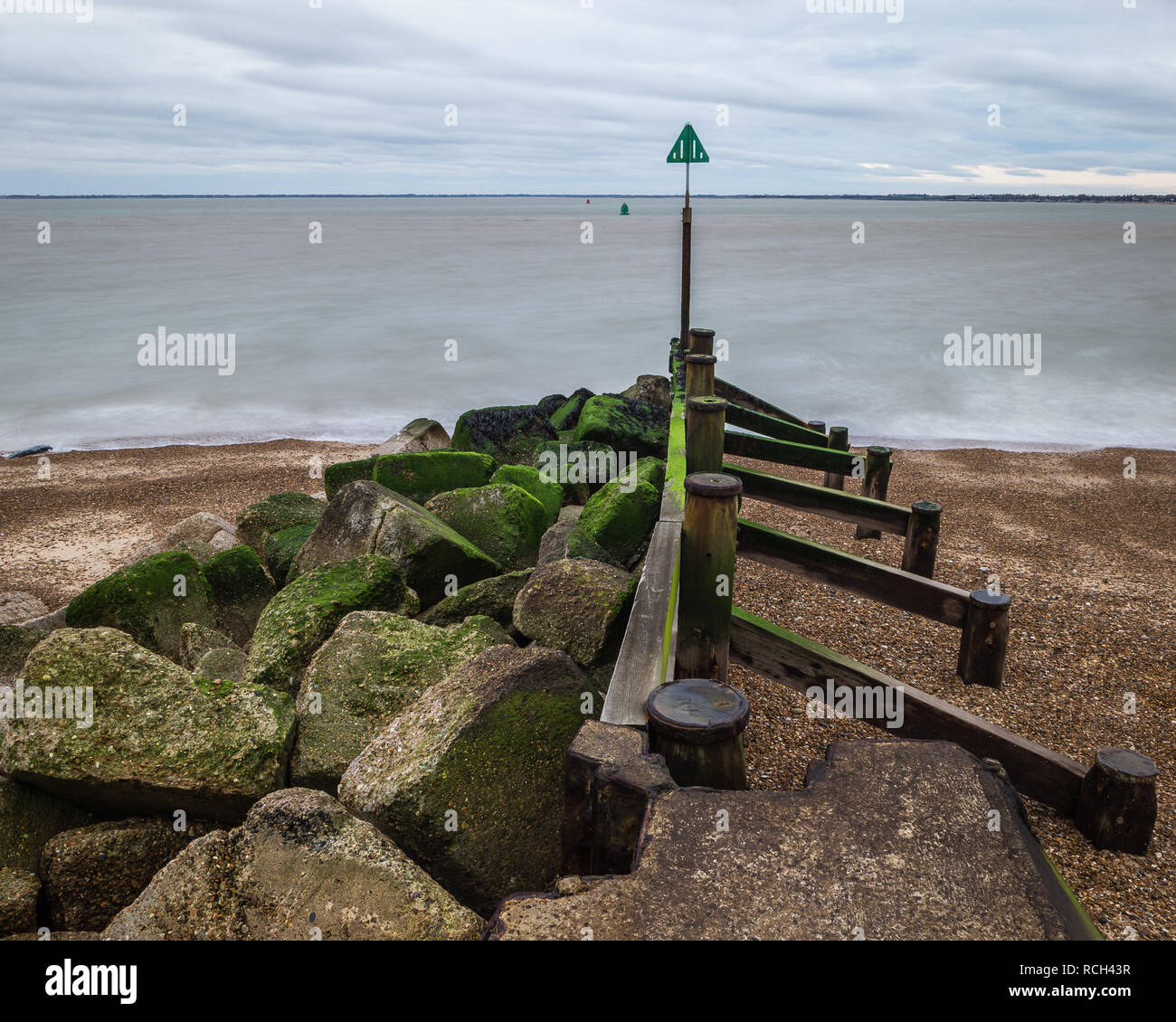 Beach defence at Felixstowe in Suffolk Stock Photo - Alamy