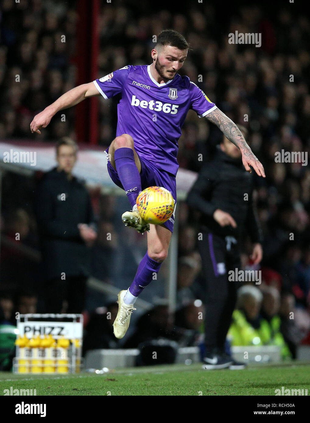 Stoke City's Tom Edwards Stock Photo - Alamy