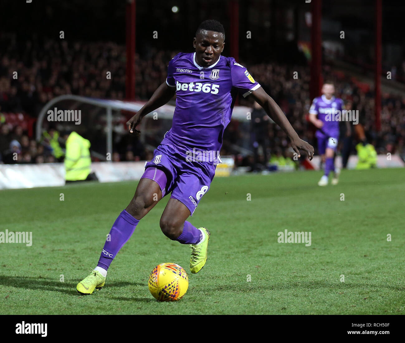Stoke citys peter etebo hi-res stock photography and images - Alamy