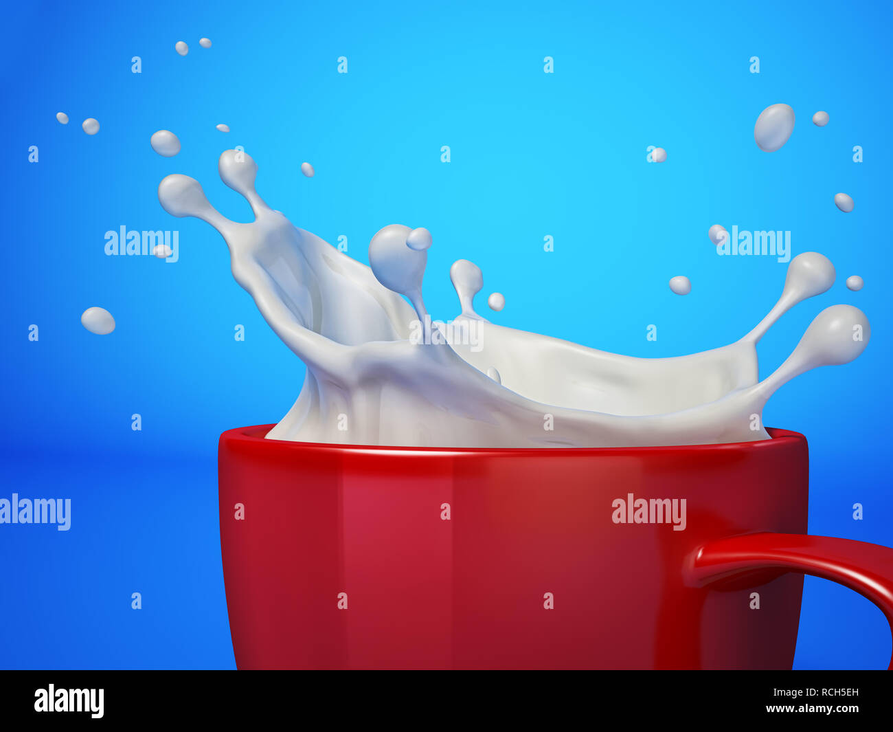 Close up splashing cup hi-res stock photography and images - Alamy
