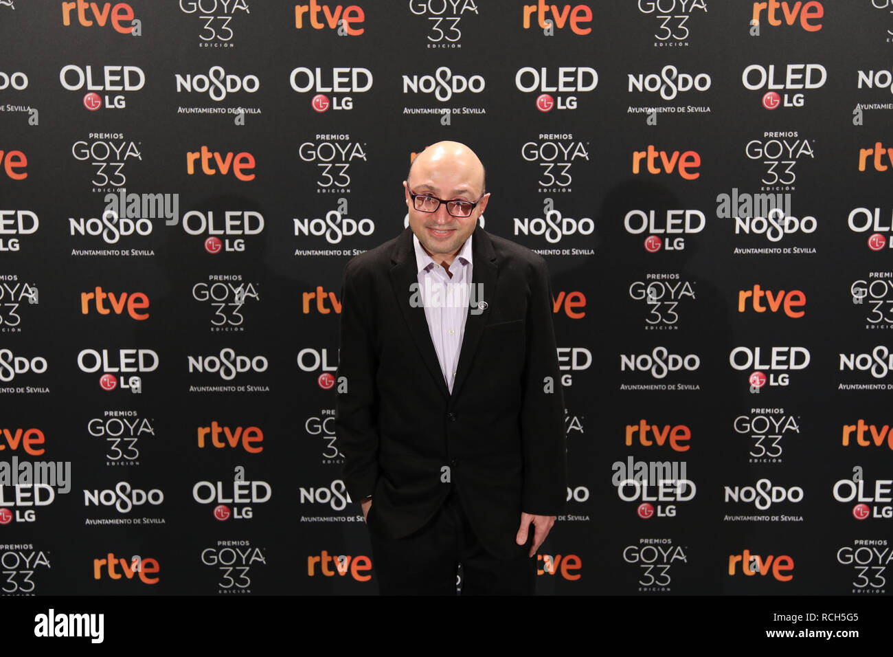 Jesus Vidal, nominated for Best New Actor in the movie "Campeones". The ...