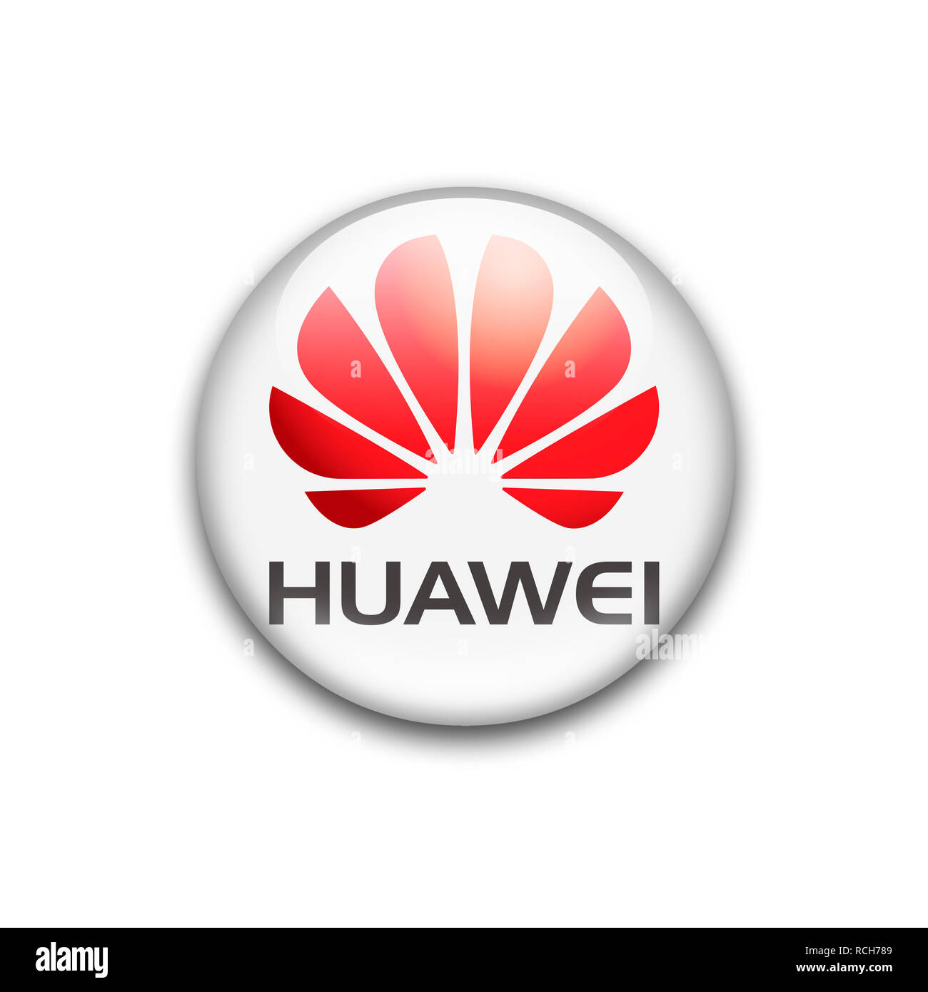 Huawei logo icon Cut Out Stock Images & Pictures - Alamy