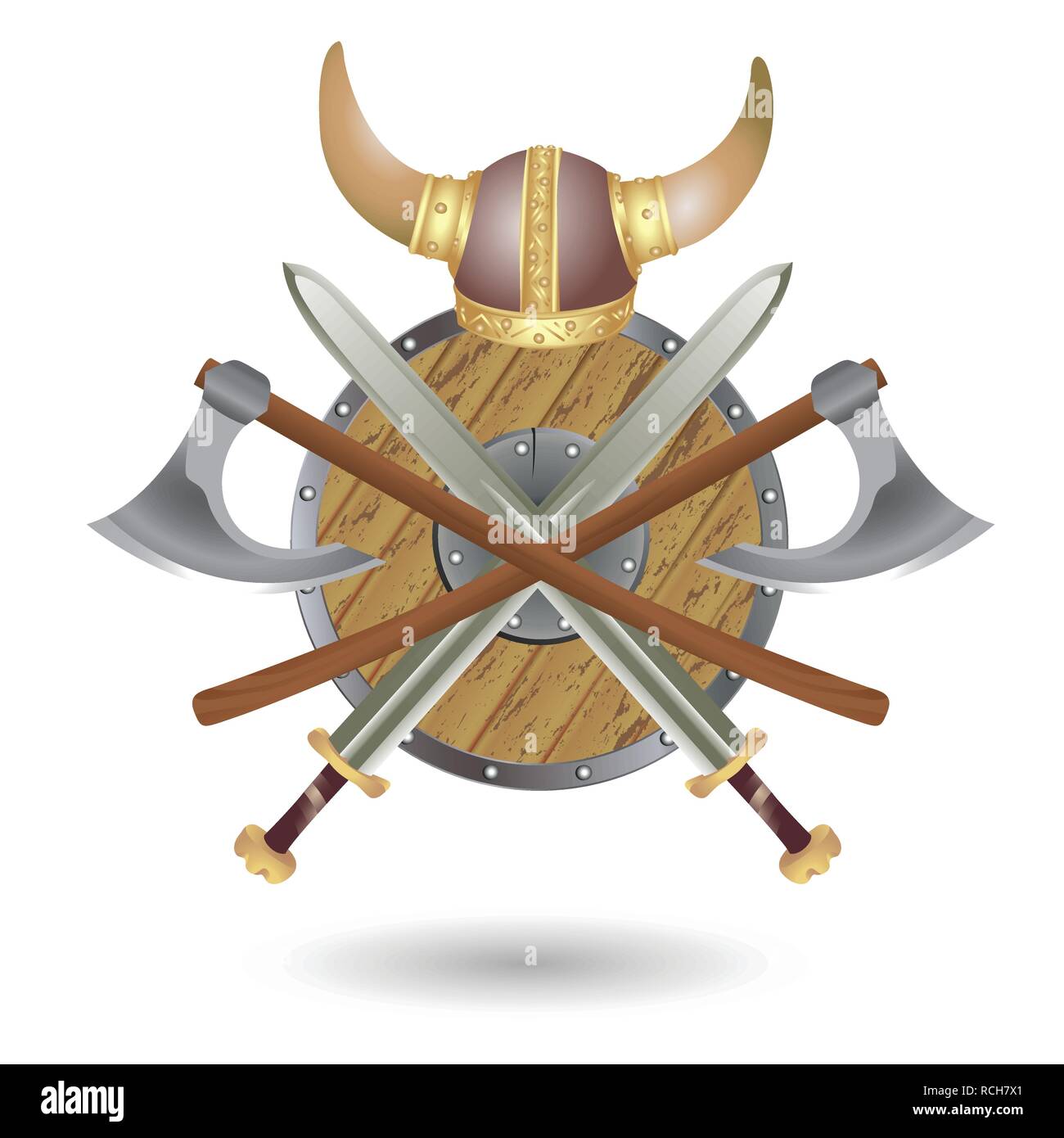 Viking Emblem Stock Photos & Viking Emblem Stock Images - Alamy