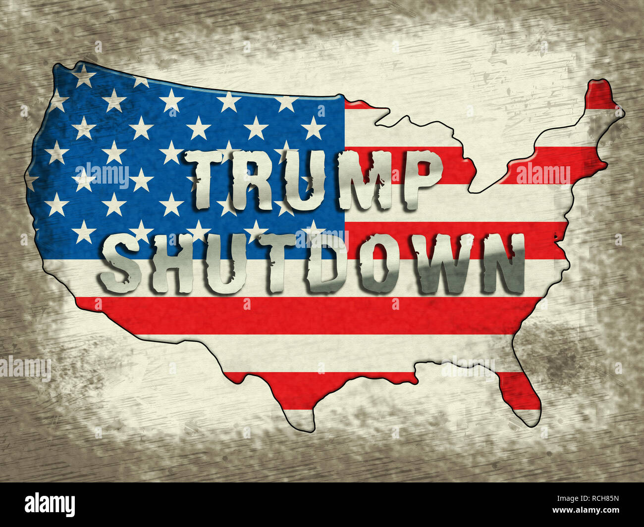 United states political map 3d hi-res stock photography and images - Alamy