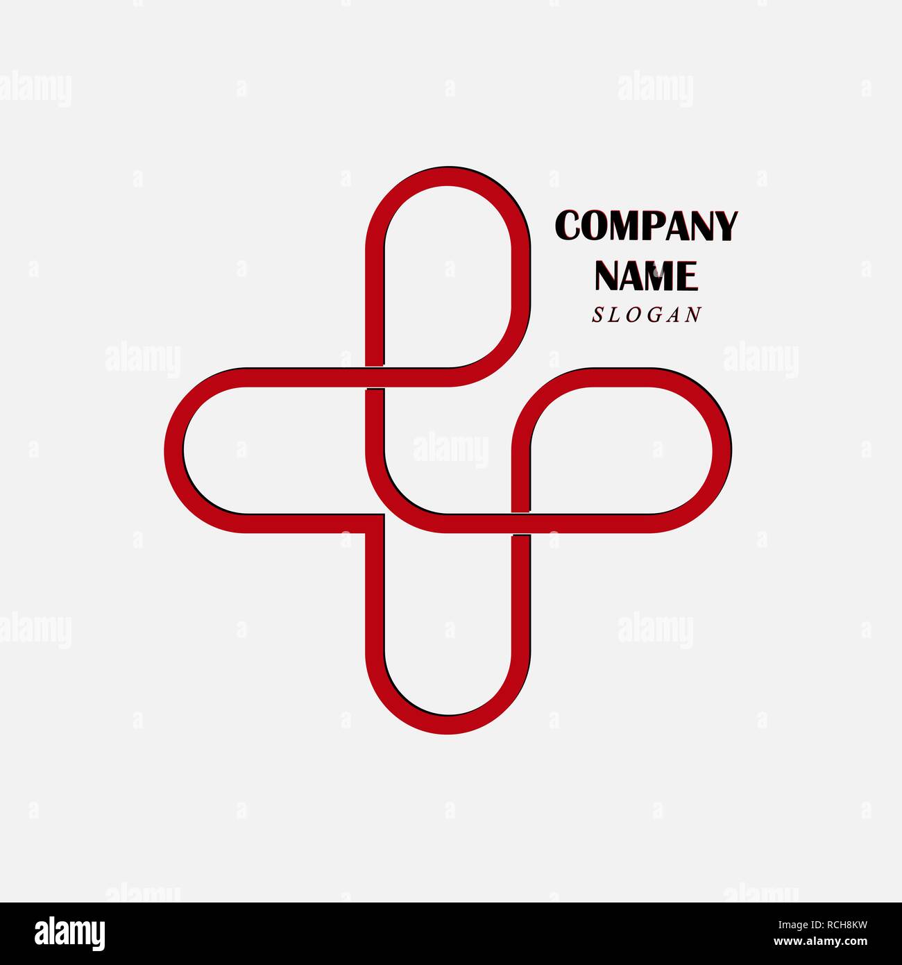 Cross outline Stock Vector Images - Alamy