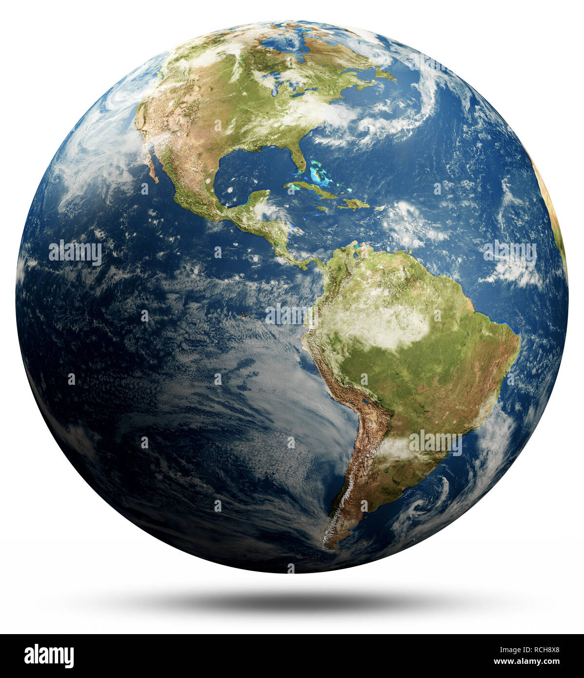 Planet earth america hi-res stock photography and images - Alamy