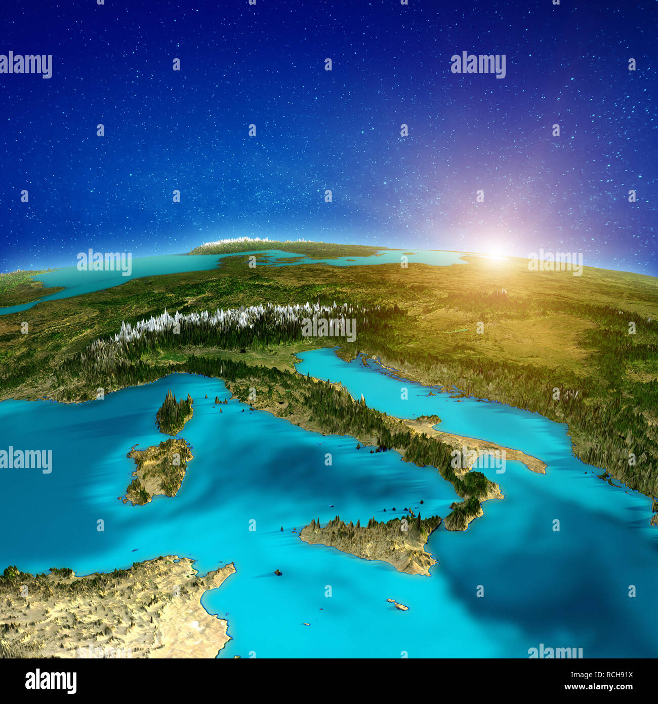 Peninsula continent hi-res stock photography and images - Alamy