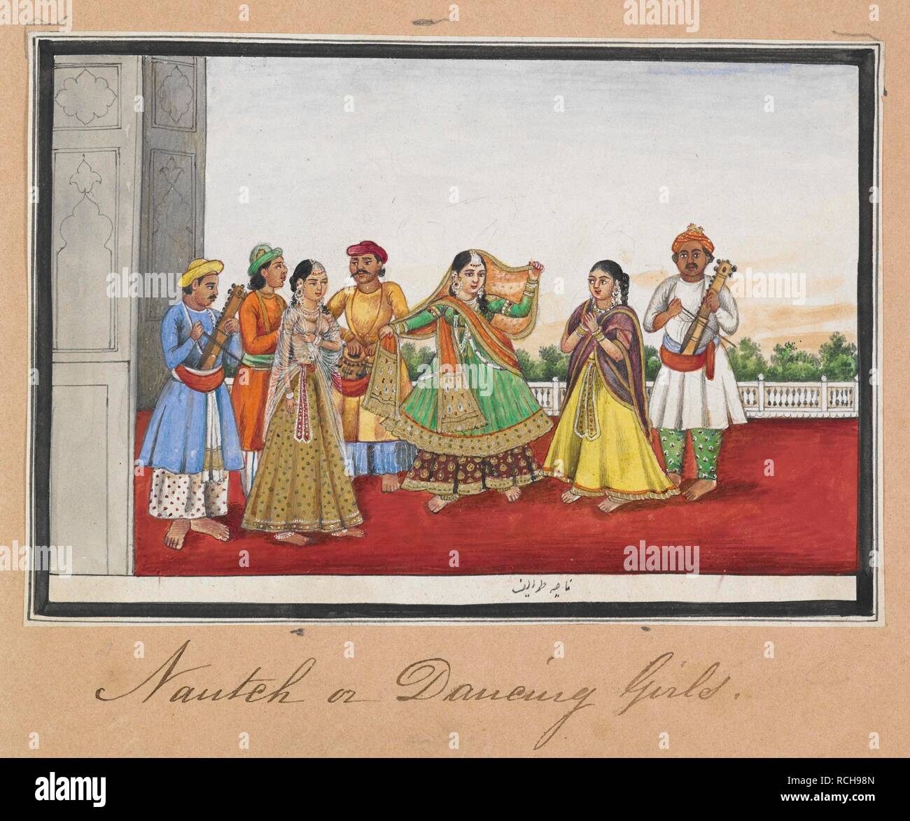 Nautch or dancing girls. 'Reminiscences of Imperial Delhi.' The 'Delhi ...