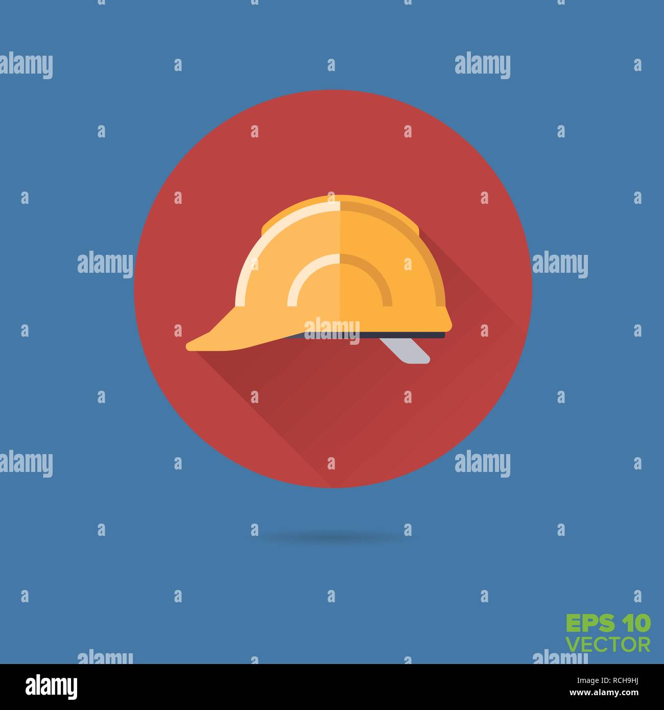 Yellow hard hat building Stock Vector Images - Alamy