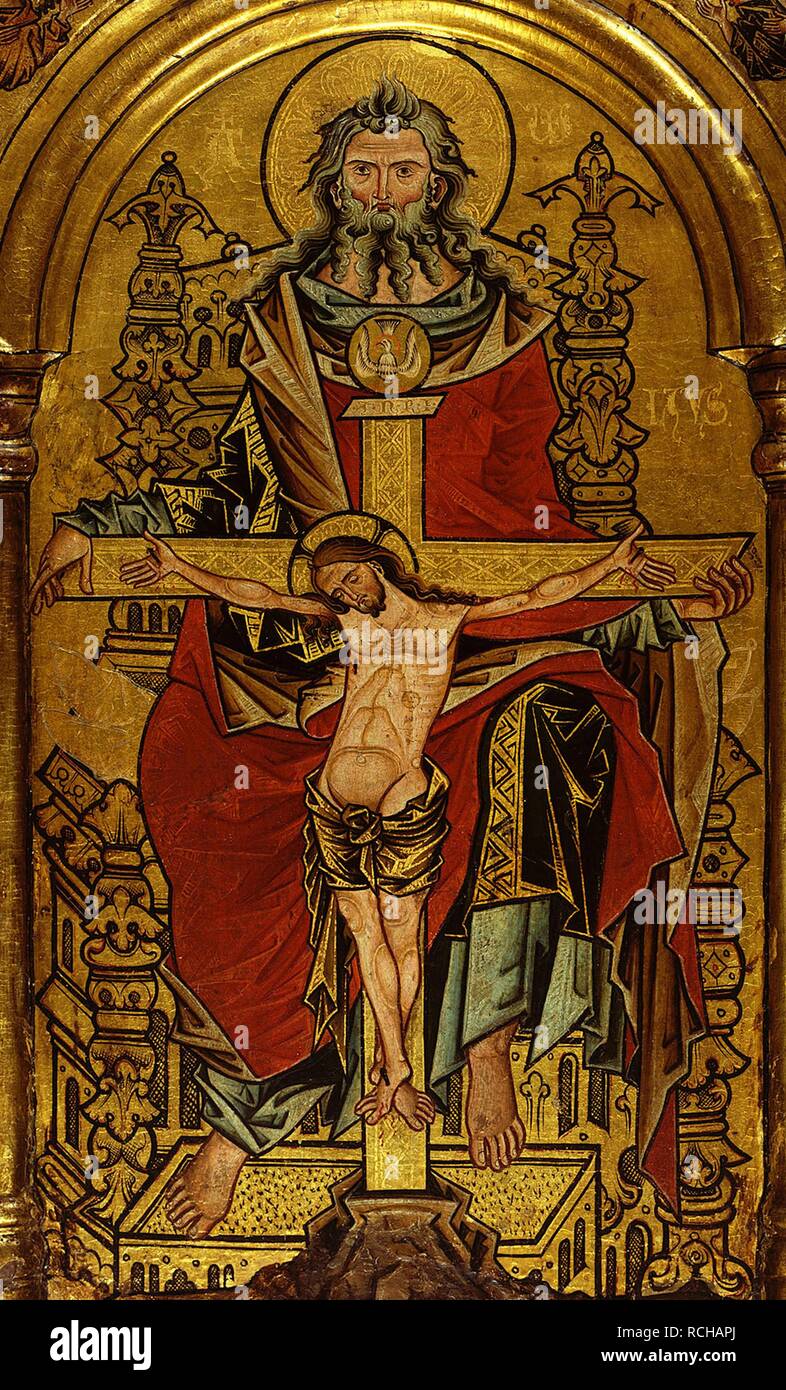 Altarpiece with the Trinity. Museum: Staatliche Museen, Berlin. Author ...