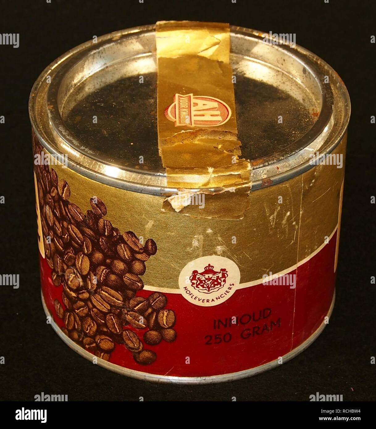 Albert Heijn Delicate Koffie blik, foto2 Stock Photo - Alamy