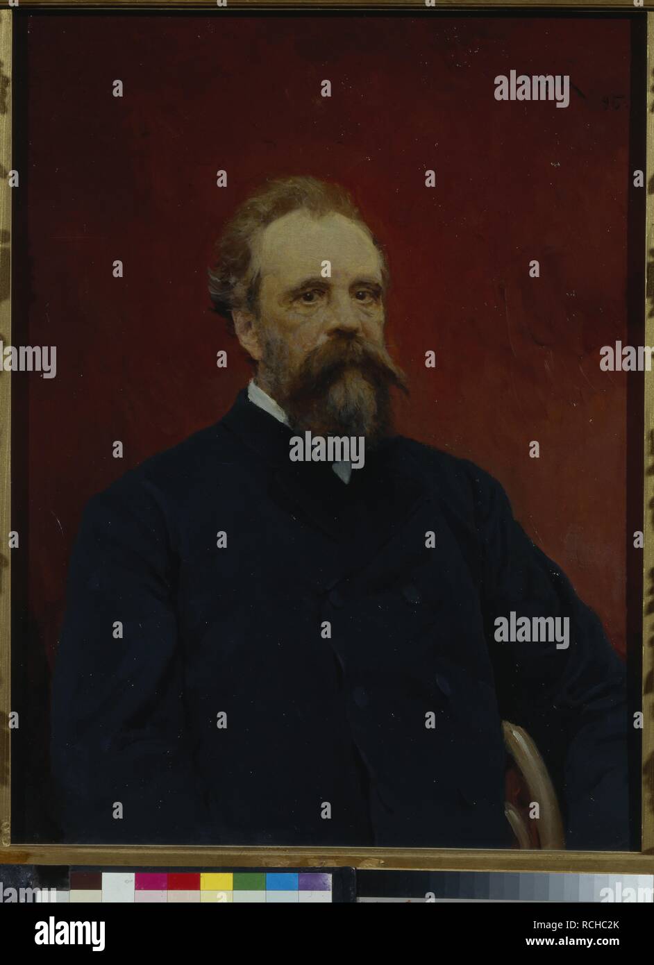 Portrait of Sergei Mikhailovich Tretyakov (1834-1892). Museum: State ...