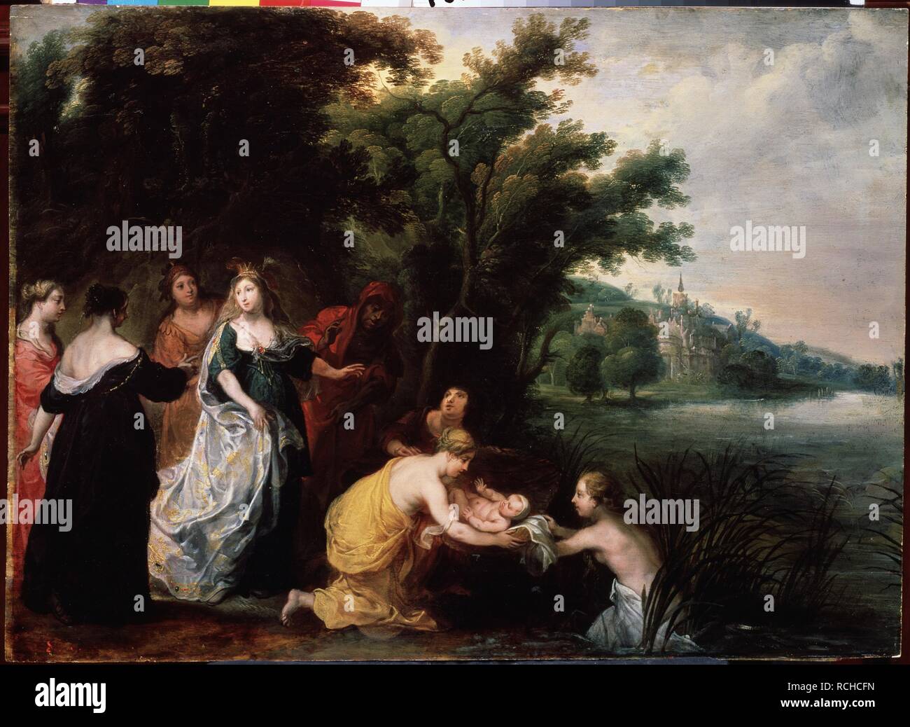 The Finding of Moses. Museum: State Open-air Museum Peterhof, St ...