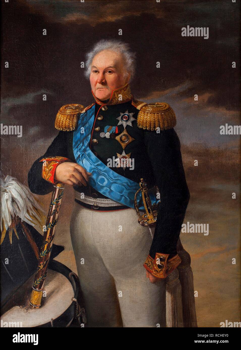 Portrait of Prince Fabian Gottlieb von der Osten-Sacken (1752-1837 ...