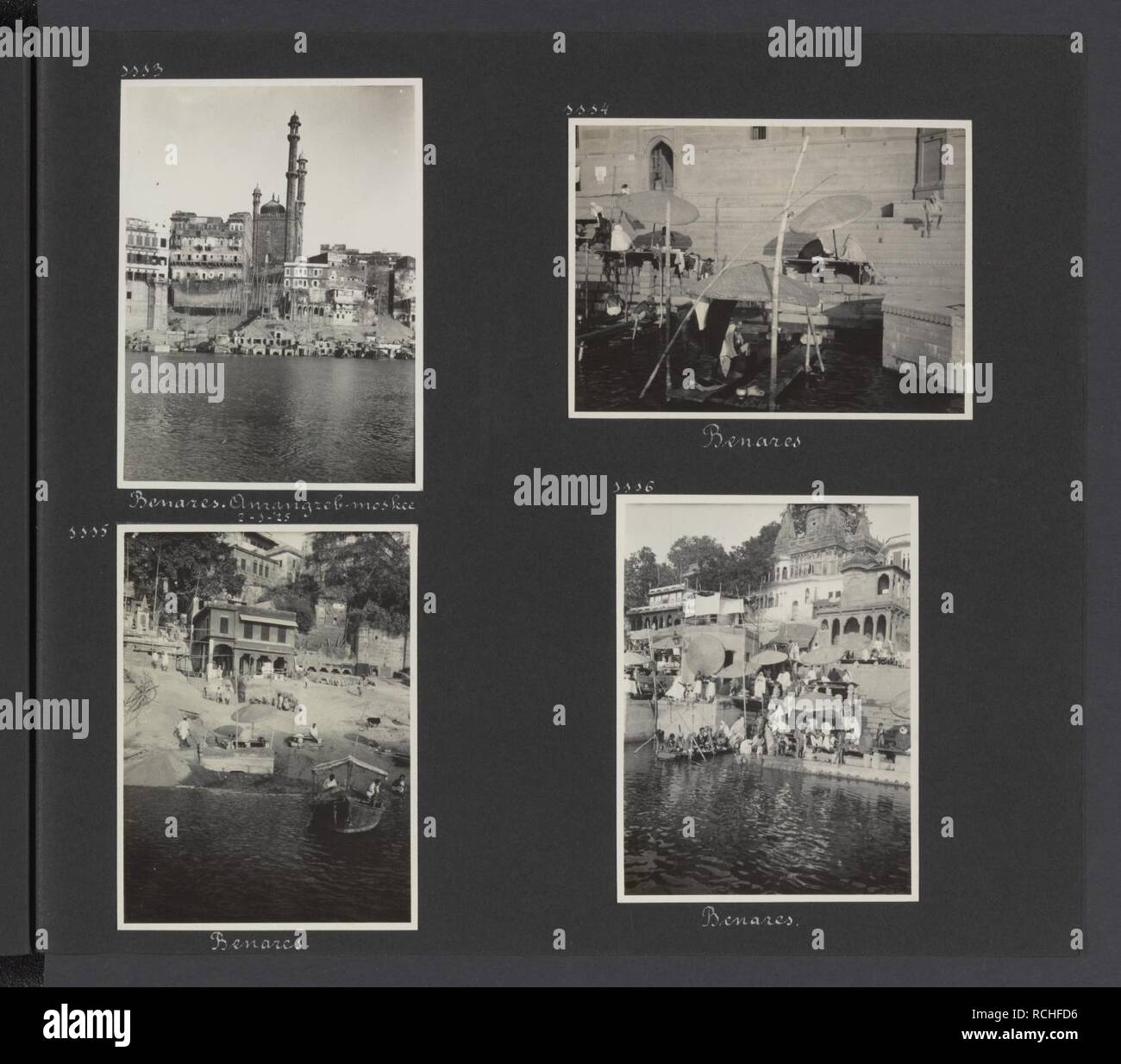 Albumblad met vier foto's, Bestanddeelnr 26 59 Stock Photo - Alamy