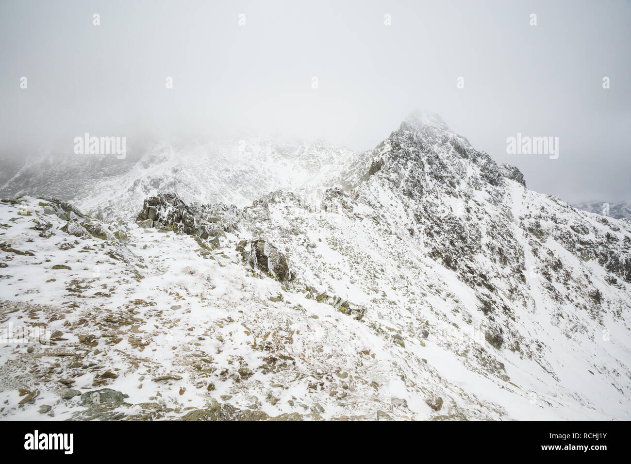 Beautiful Velicka valley - in slovakian High Tatra mountains. Beautiful ...