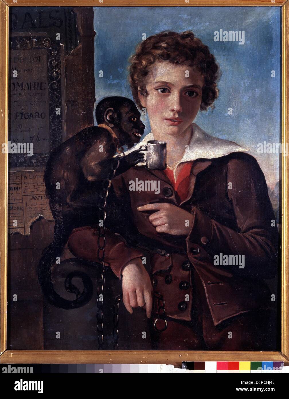 Ballet dancer Marius Petipa (1818-1910) in ballet Dancemania. Museum ...