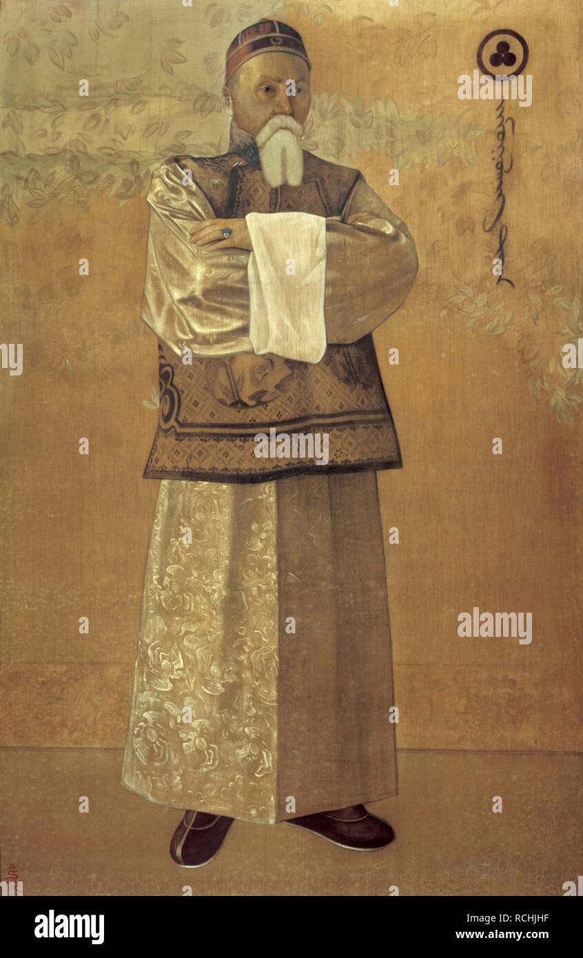 Portrait of the artist Nicholas Roerich (1874-1947). Museum ...