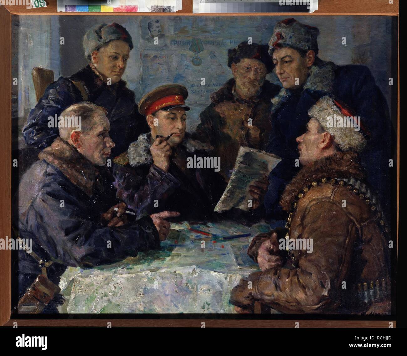 In the Headquarters of the Soviet partisans movement. Museum: State ...