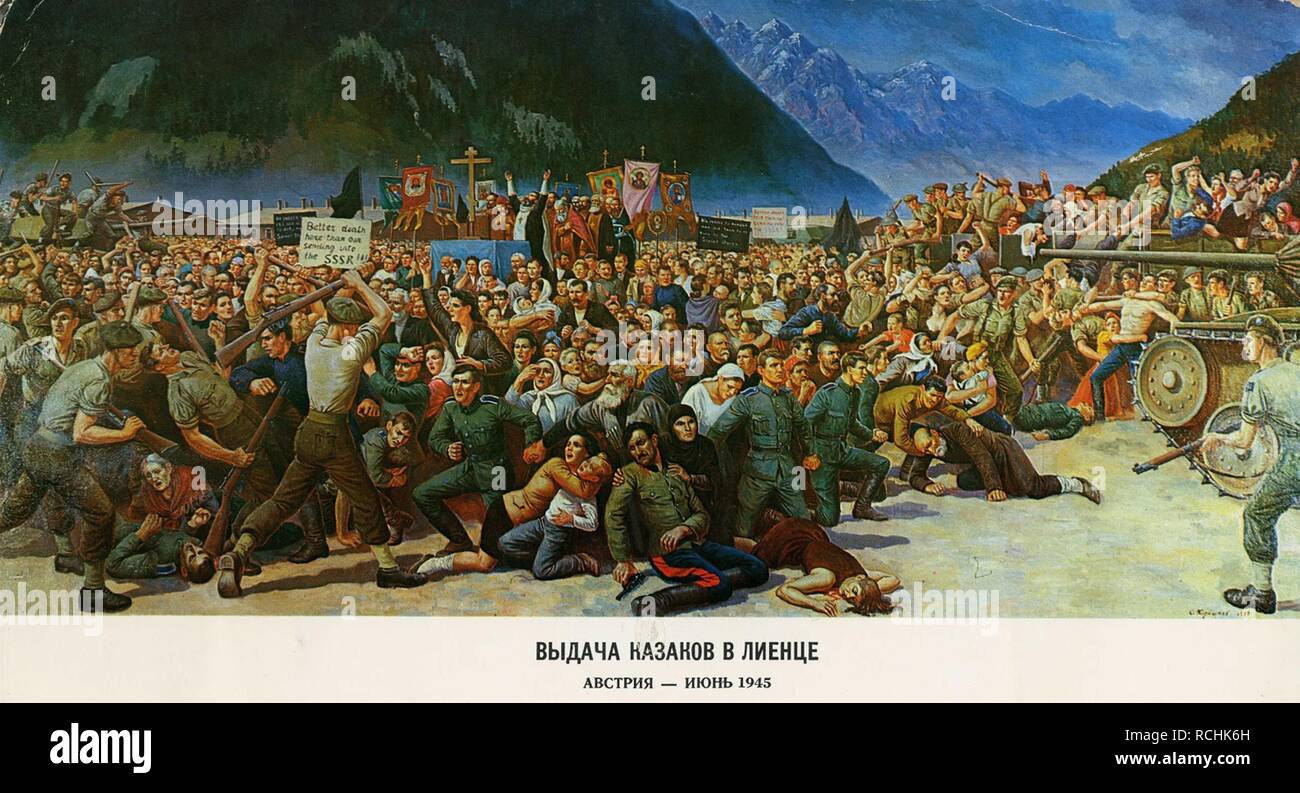 Massacre of cossacks at lienz hi-res stock photography and images - Alamy