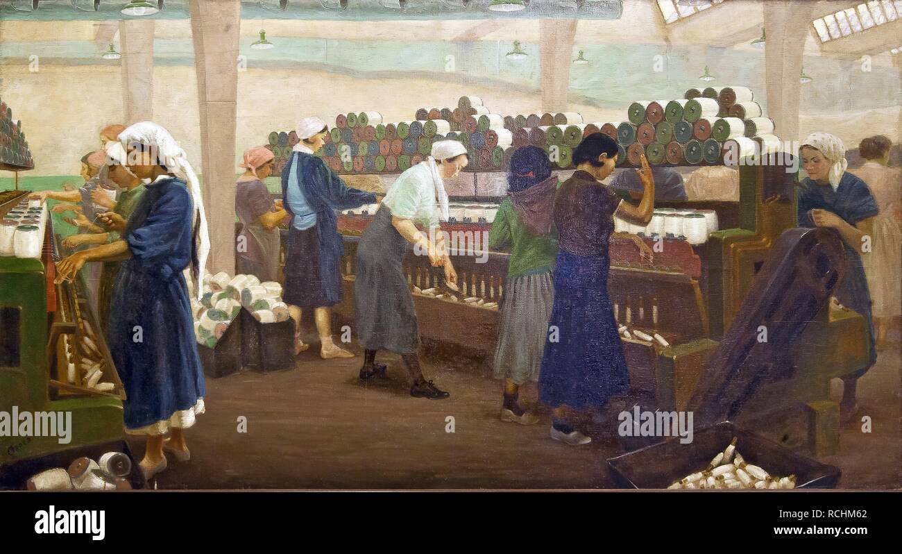 Soviet factory painting hi-res stock photography and images - Alamy