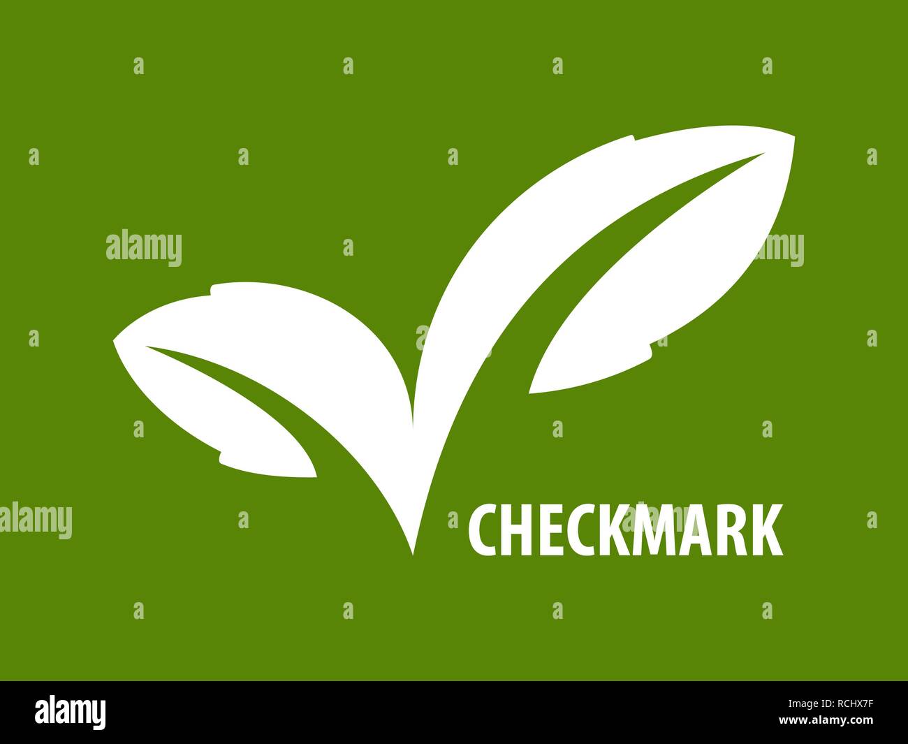 ECO checkmark icon Stock Vector Image & Art - Alamy