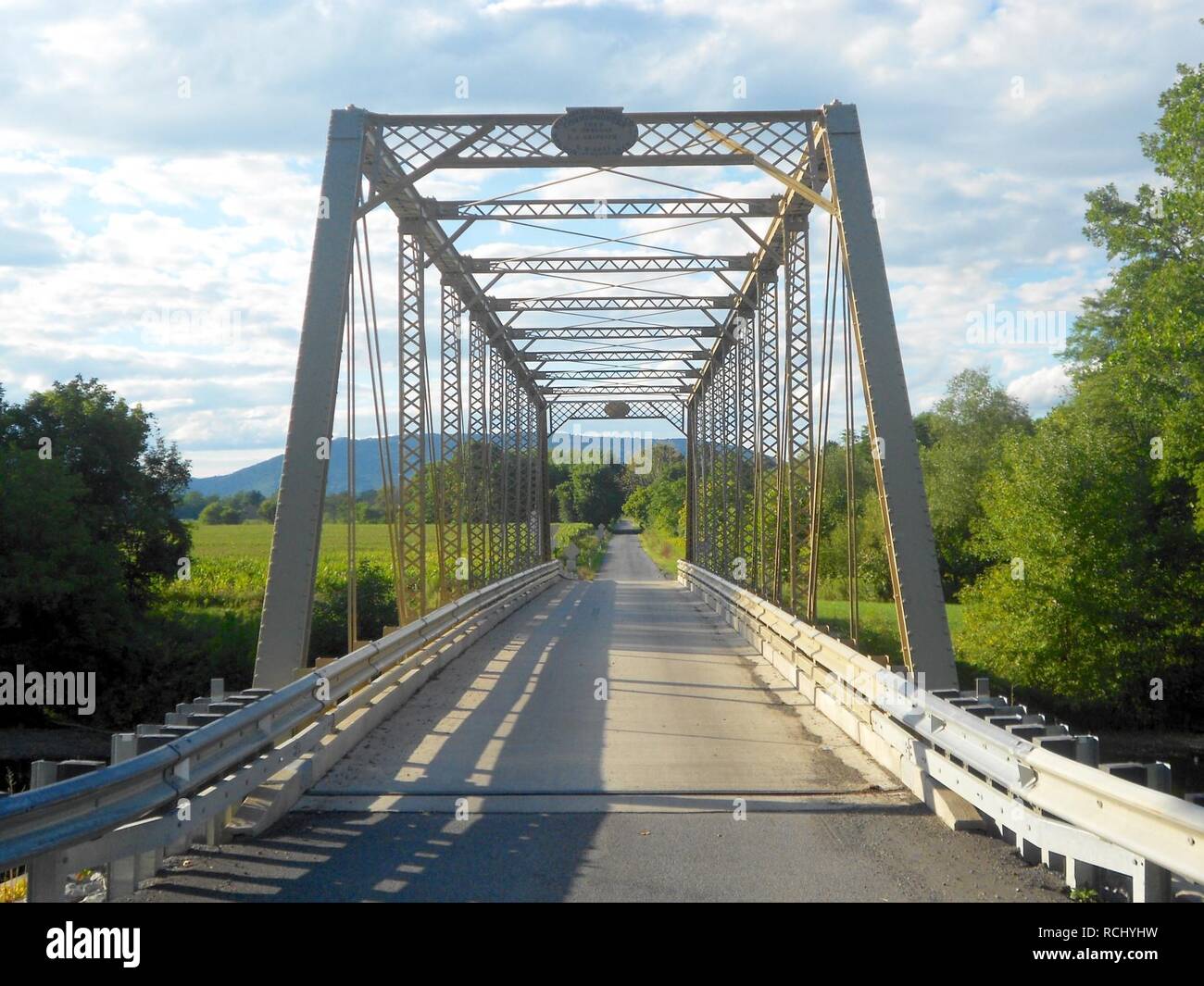 Alexandria Pike Bridge 1889 3 Stock Photo - Alamy