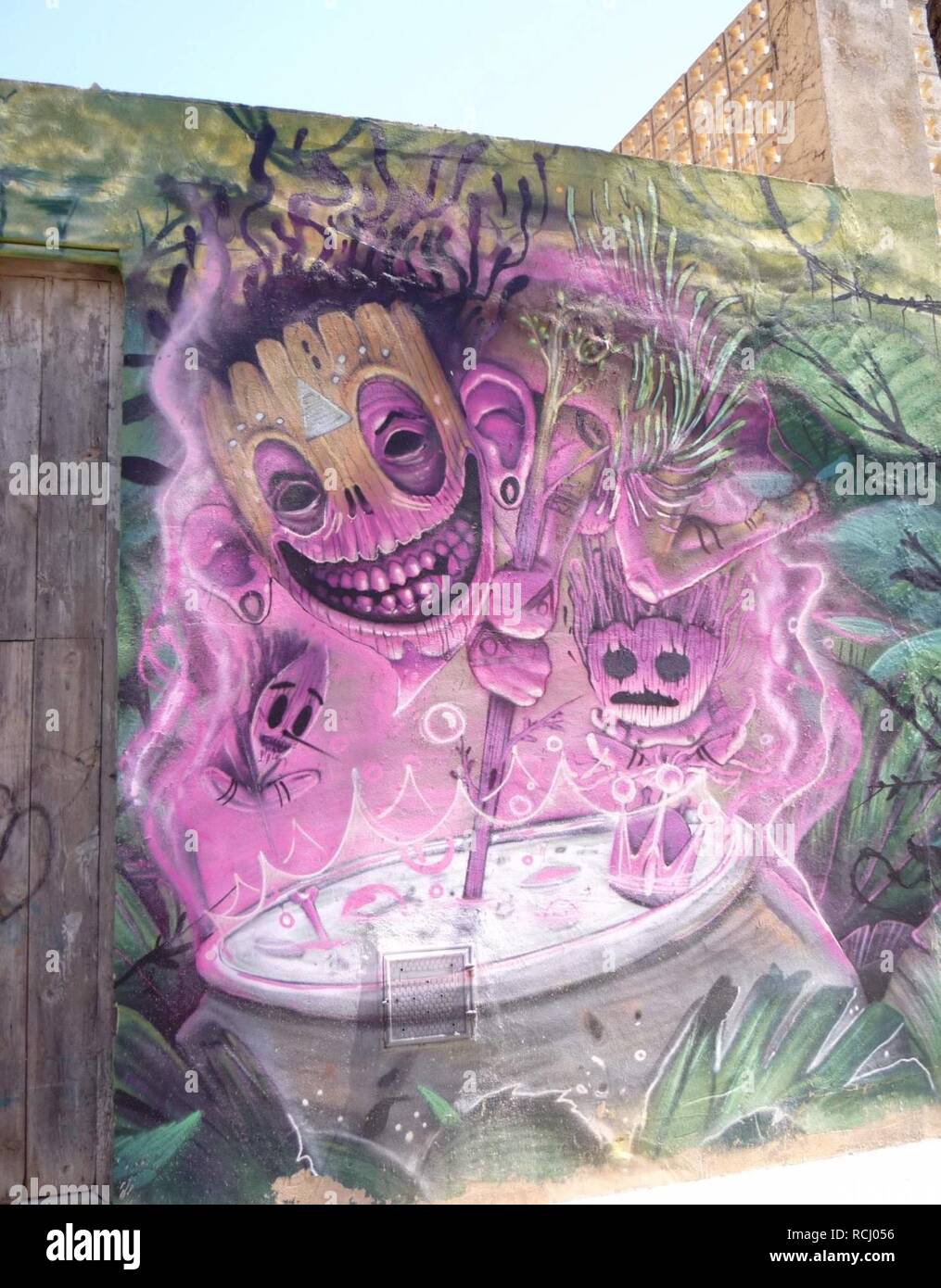 Alfafar - Graffiti Stock Photo - Alamy