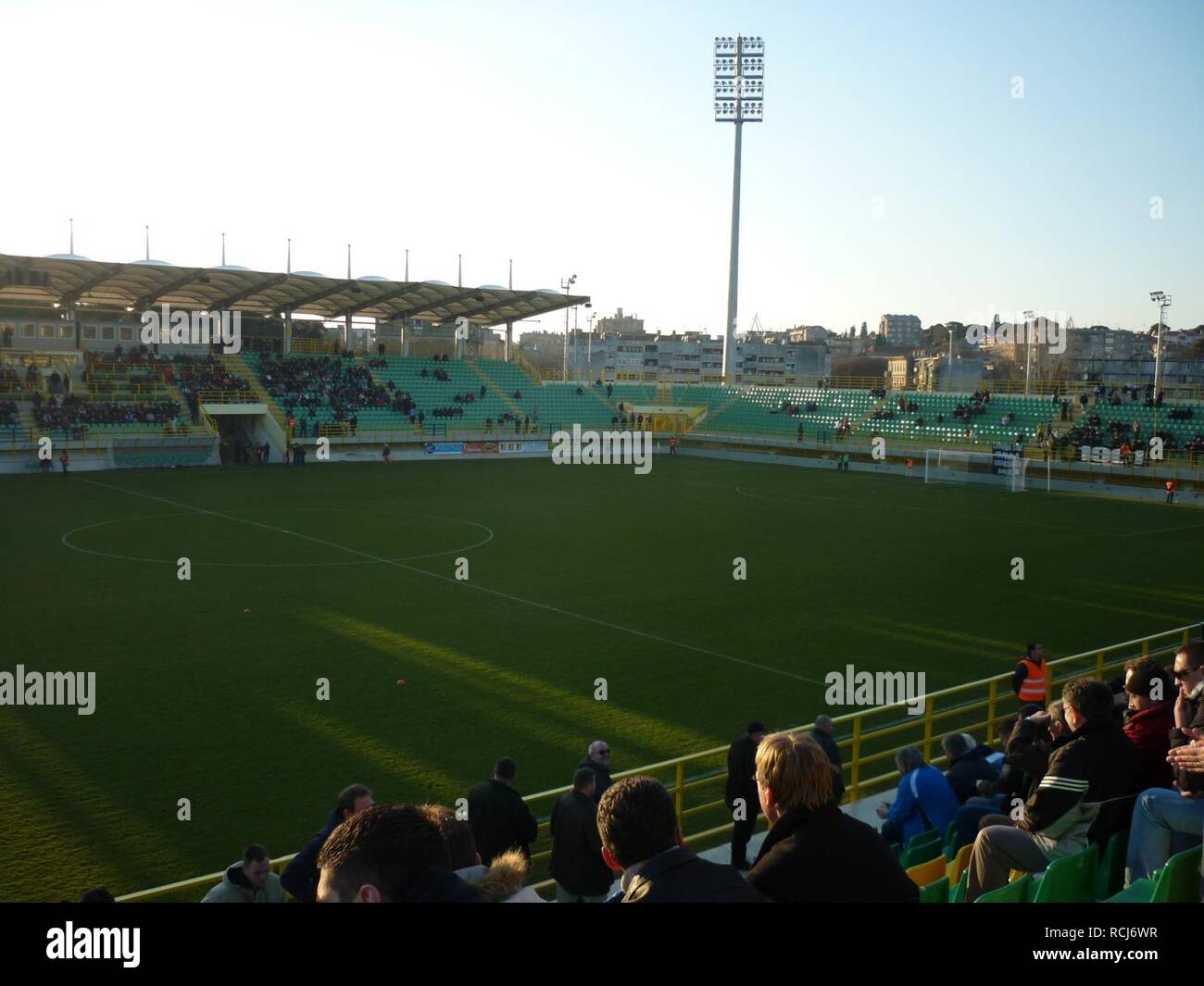 Aldo Drosina Stadium 2011-02-19 Stock Photo - Alamy