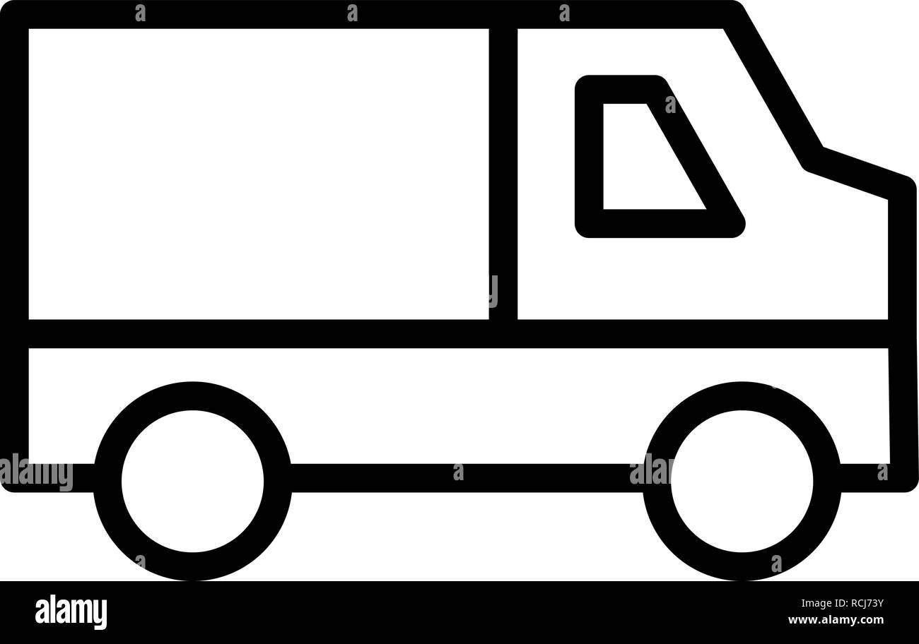 Vector Van Icon Stock Vector Image & Art - Alamy