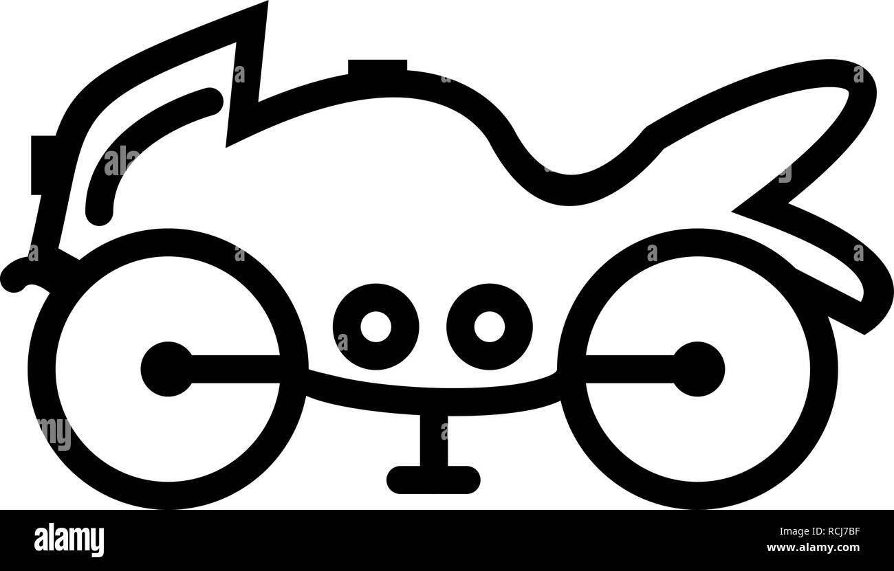 Vector Heavy Bike Icon Stock Vector Image & Art - Alamy