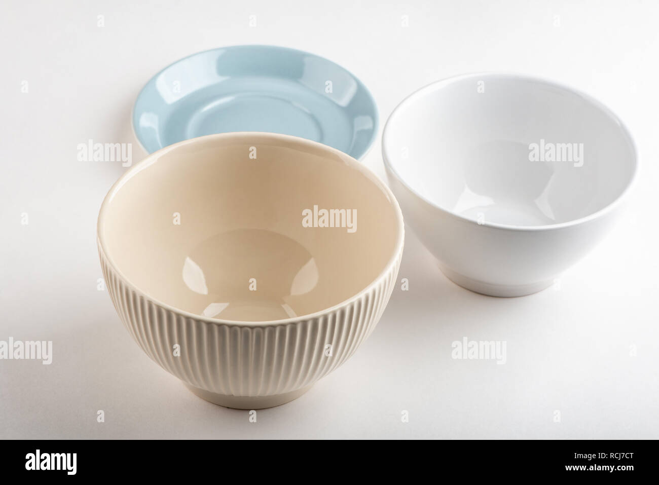 Set of two bowls Stock Photo - Alamy