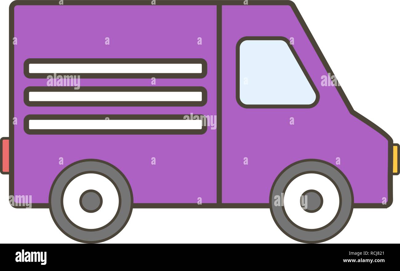 Vector Van Icon Stock Vector Image & Art - Alamy