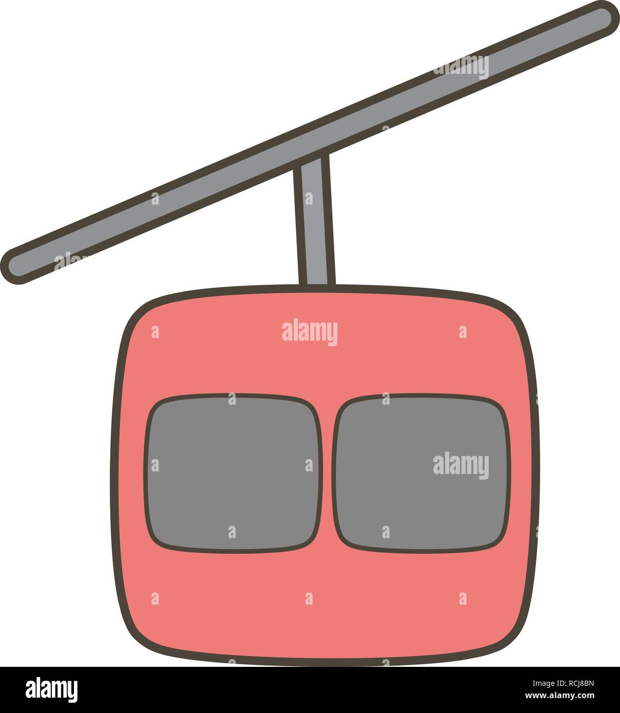 Vector Chair lift Icon Stock Vector Image & Art - Alamy