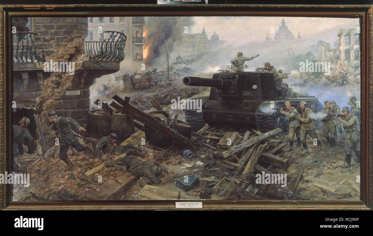 Battle of berlin 1945 street hi-res stock photography and images - Alamy