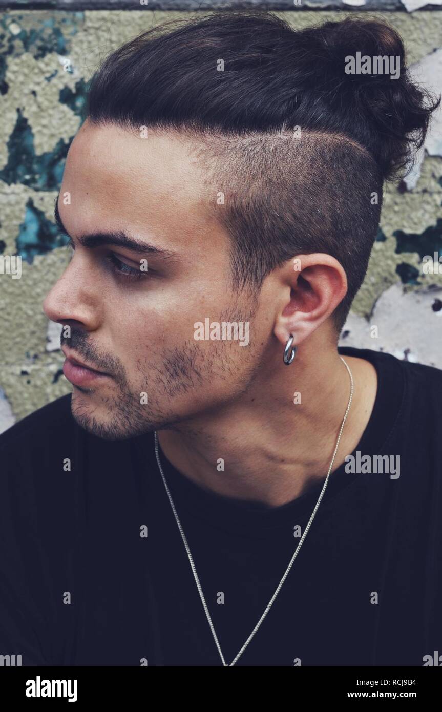 Alex Vargas - Portrait by Hannah Hillier - August, 2015 Stock Photo - Alamy