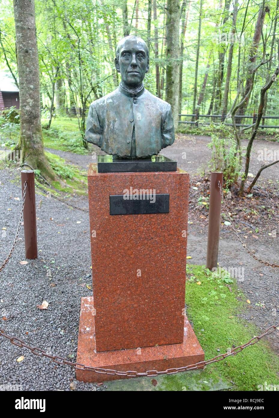 Alexander Croft Shaw Memorial - Karuizawa, Japan Stock Photo - Alamy