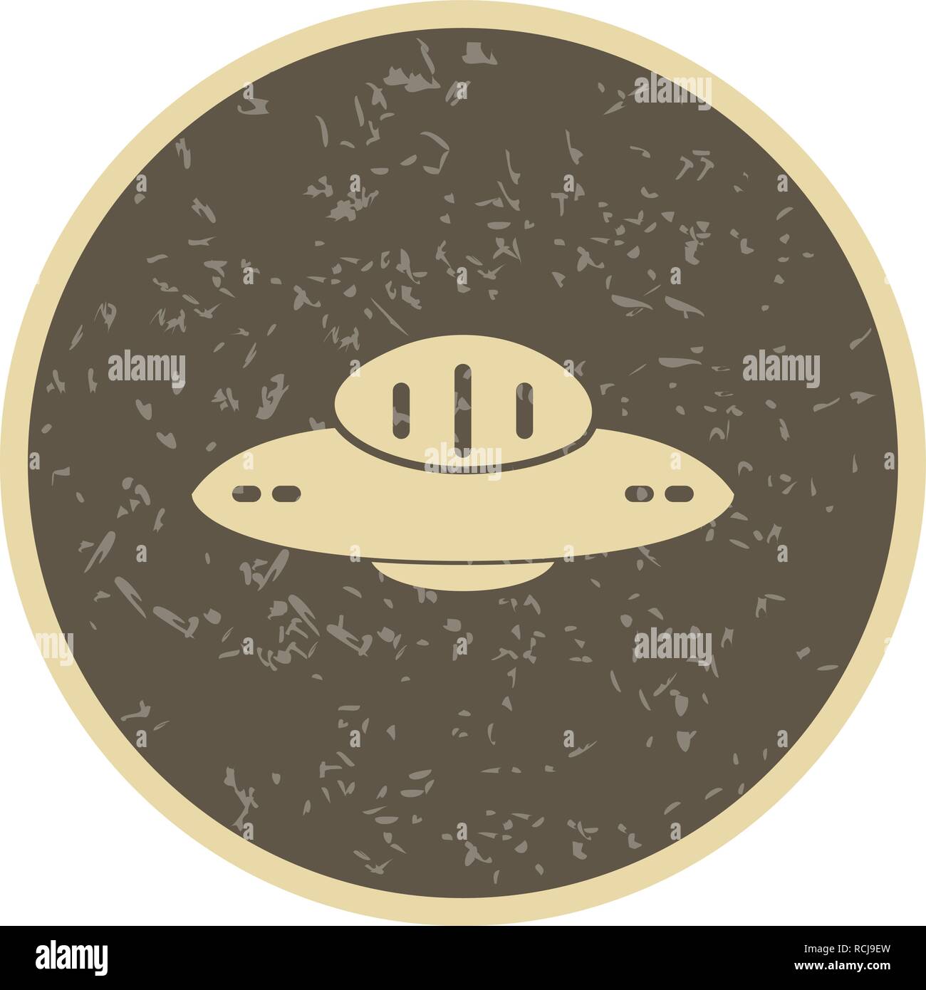 Vector Ufo Icon Stock Vector Image & Art - Alamy