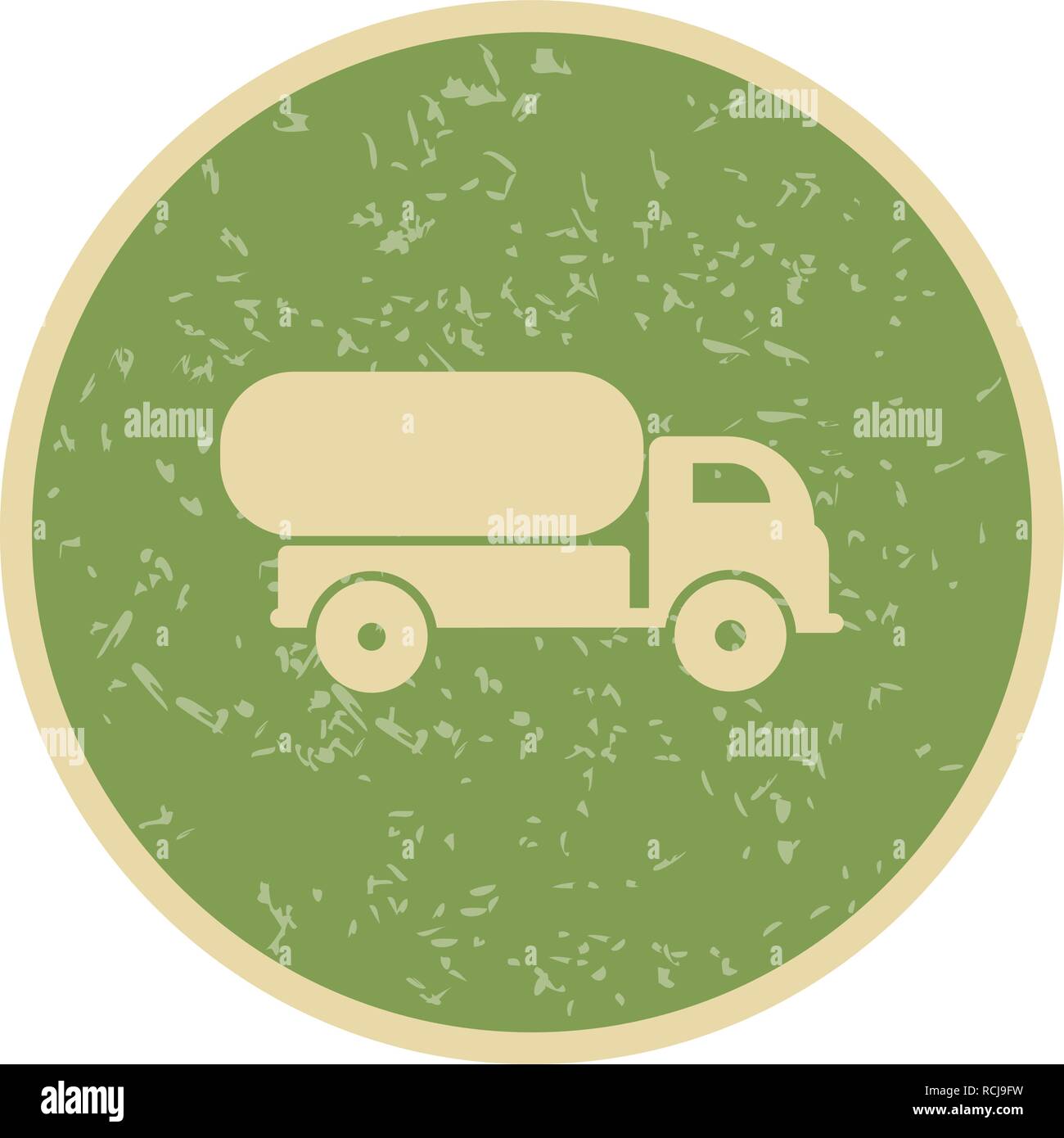 Vector Tank Truck Icon Stock Vector Image & Art - Alamy