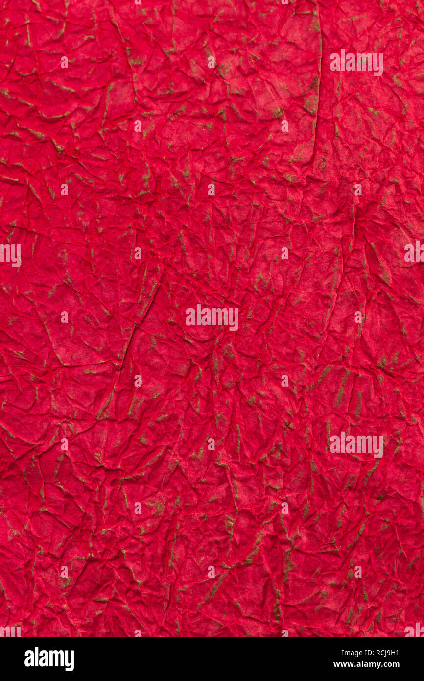 Background surface of wrinkled red and crumpled paper Stock Photo - Alamy