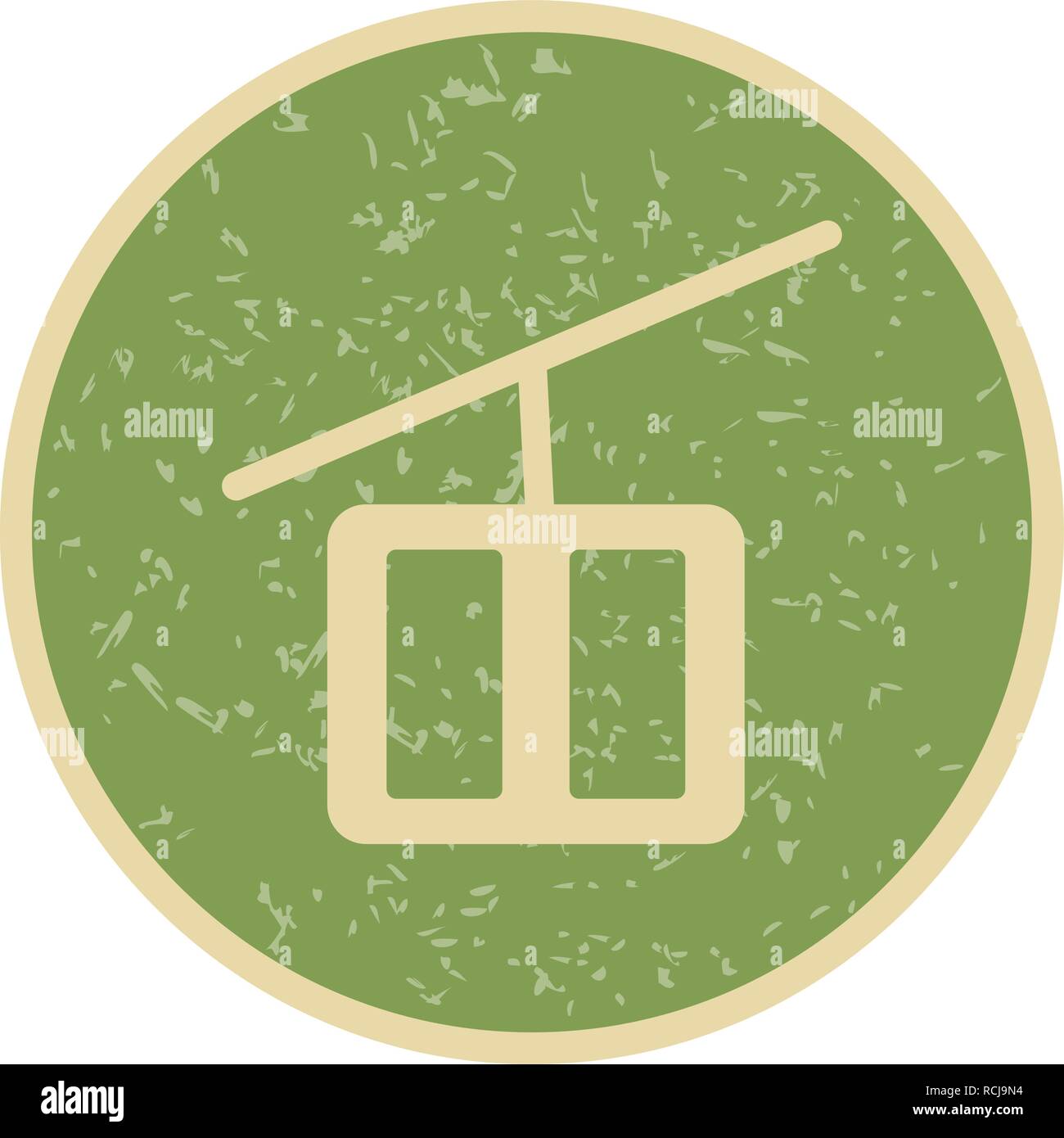 Vector Chair lift Icon Stock Vector Image & Art - Alamy