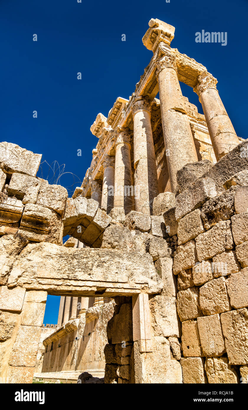 Baalbek archaeological site hi-res stock photography and images - Alamy