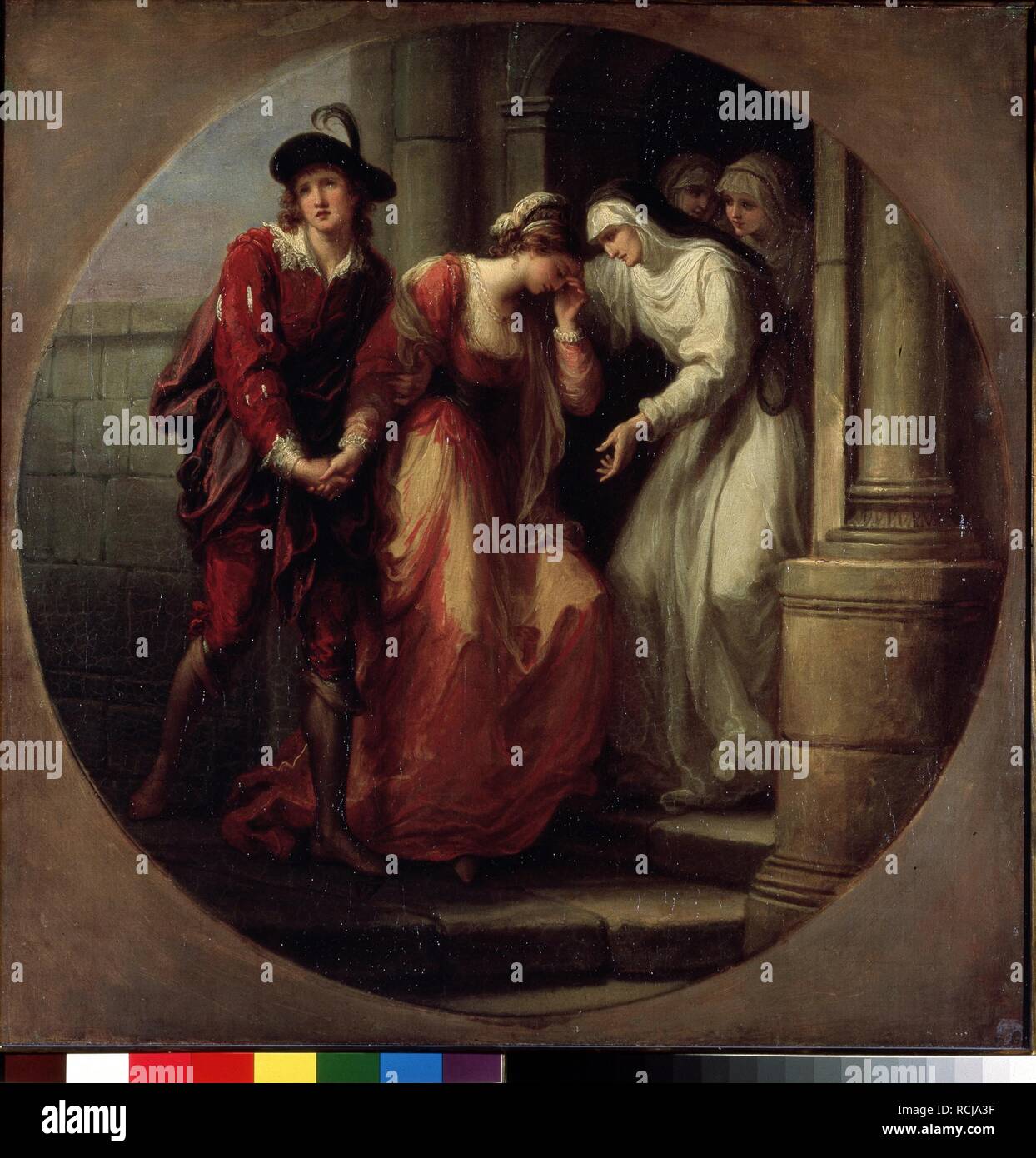 The Parting of Abelard and Heloise. Museum: State Hermitage, St ...