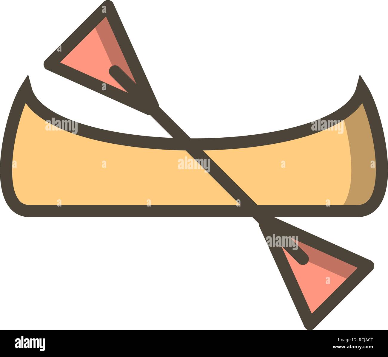 Public canoe Stock Vector Images - Alamy