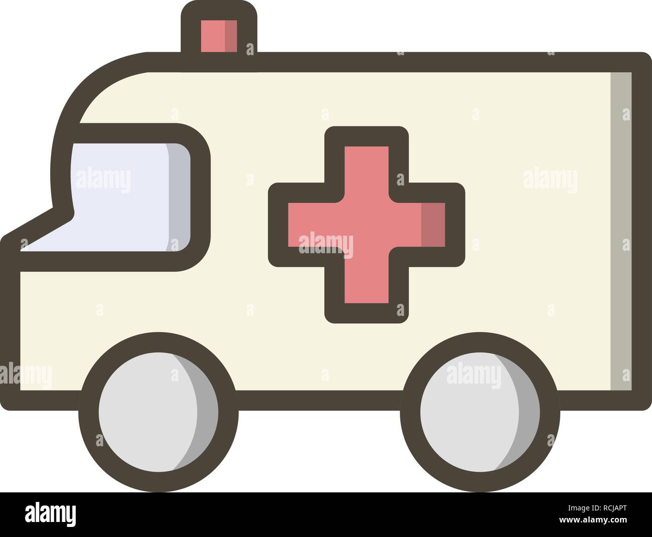 Vector Ambulance Icon Stock Vector Image & Art - Alamy