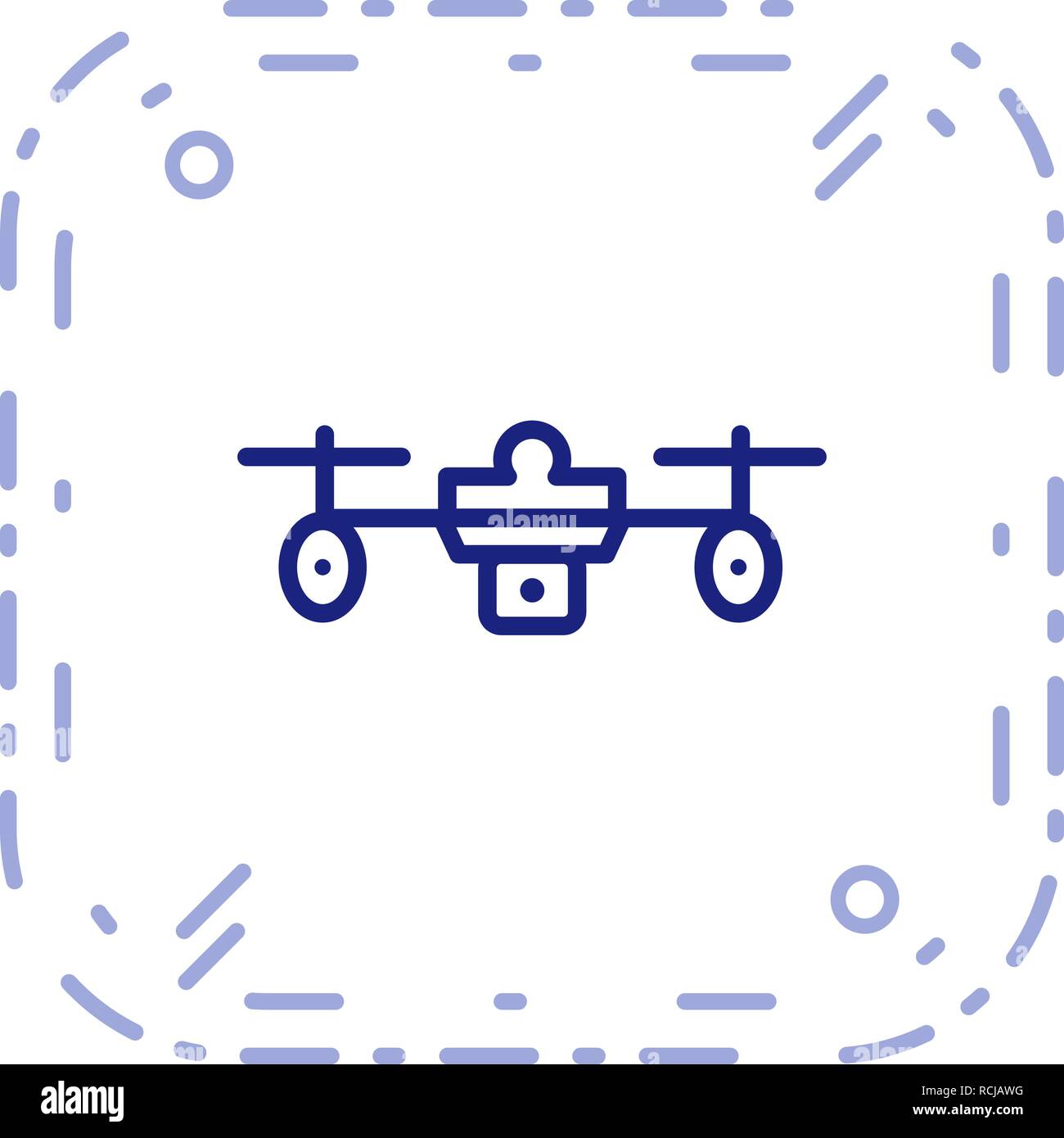 Dronecamera symbol Stock Vector Images - Alamy