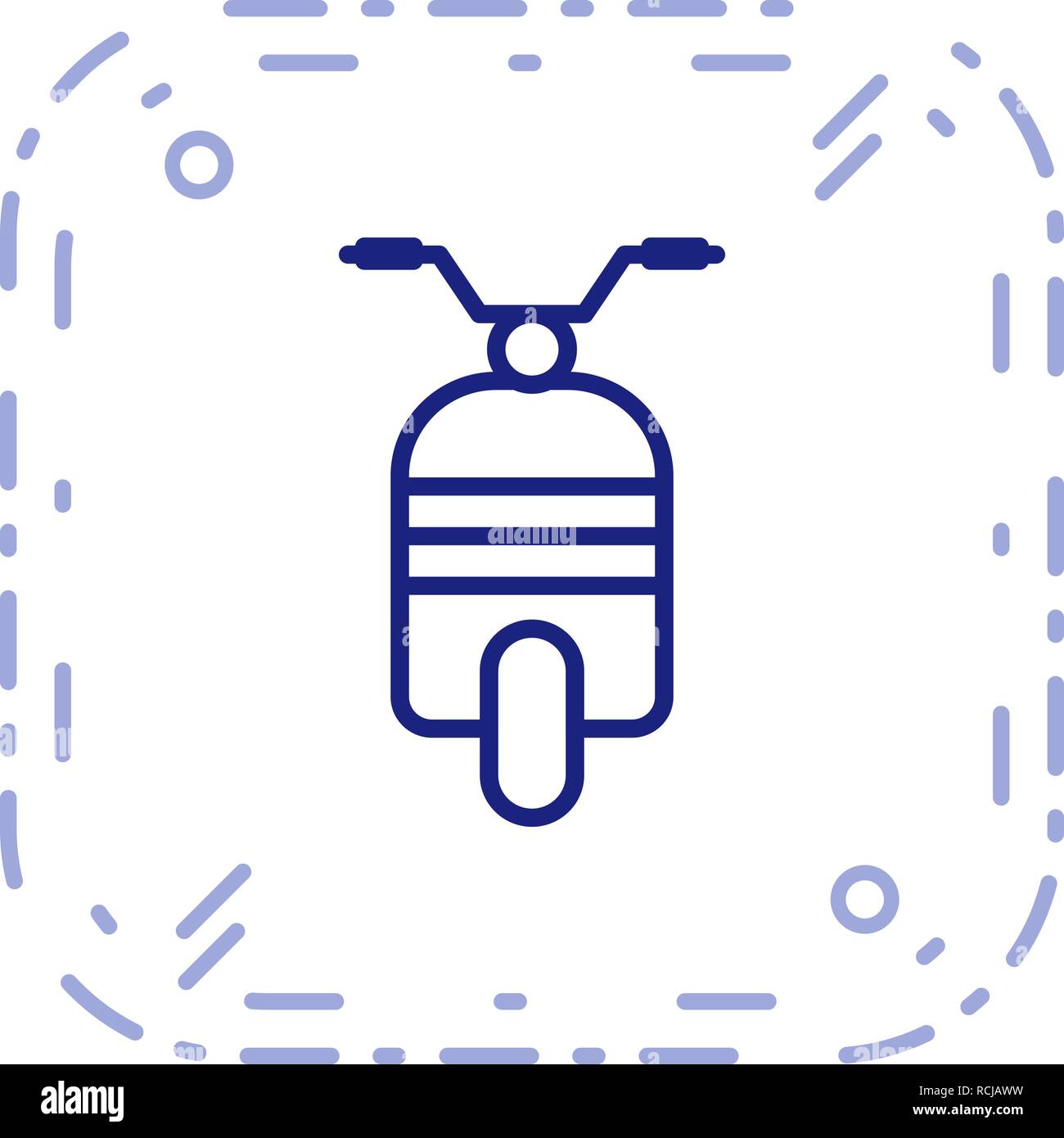 Scooty ride Stock Vector Images - Alamy