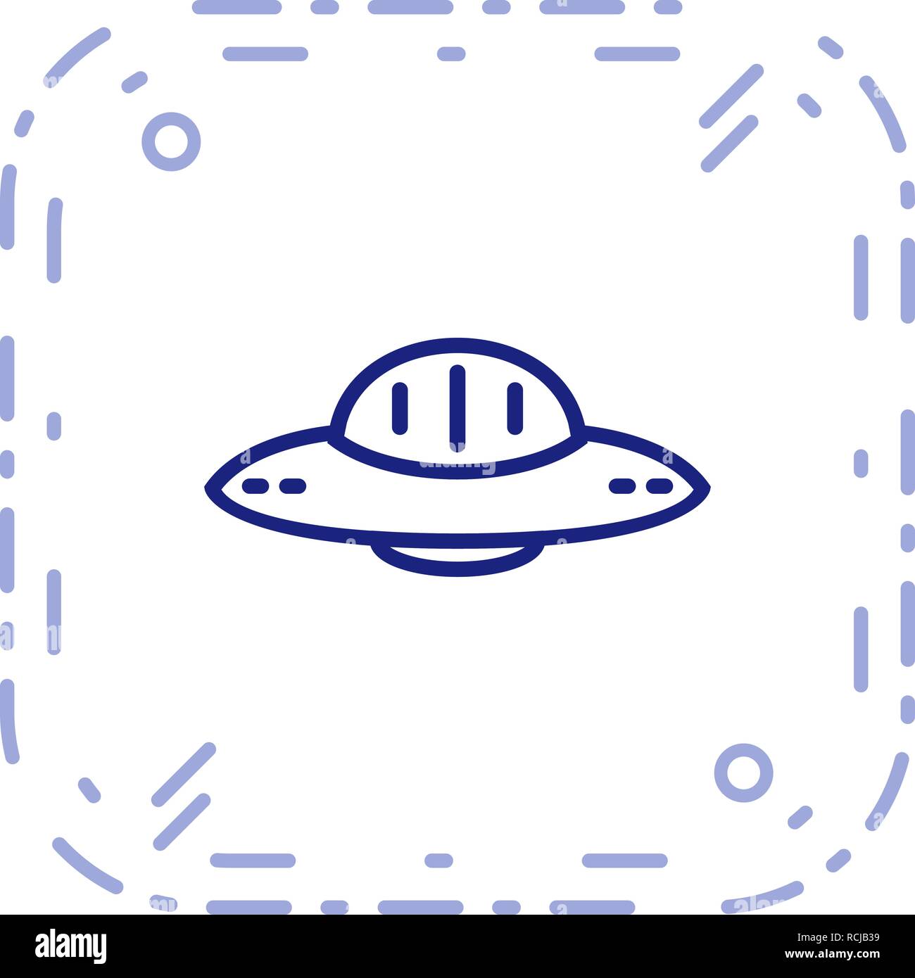 Vector Ufo Icon Stock Vector Image & Art - Alamy
