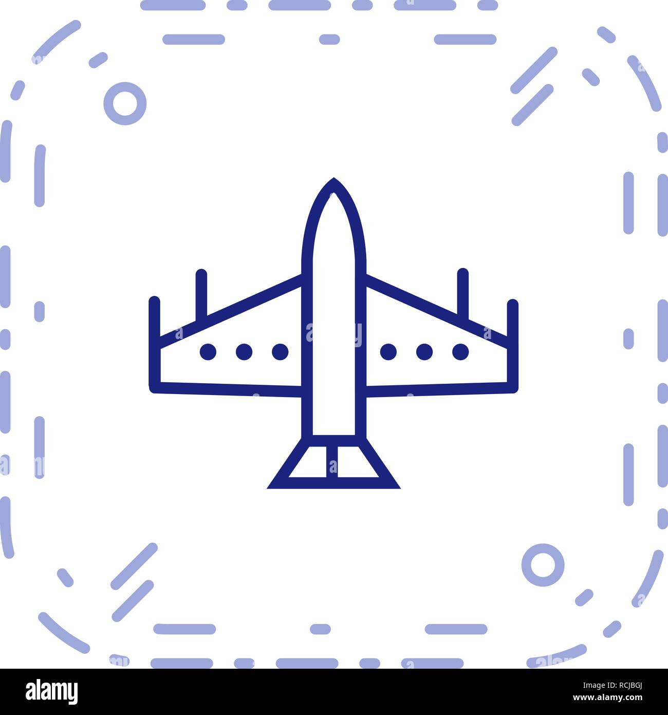 Vector Fighter Jet Icon Stock Vector Image & Art - Alamy