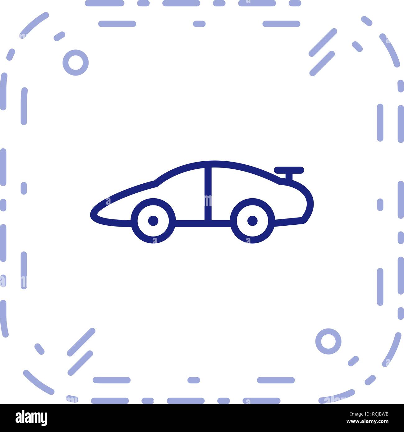 Vector Sports Car Icon Stock Vector Image & Art - Alamy